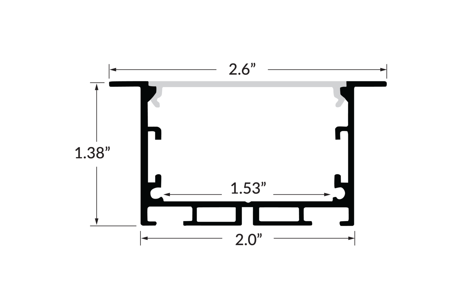 Recessed Extrusions – LLI ARCHITECTURAL LIGHTING