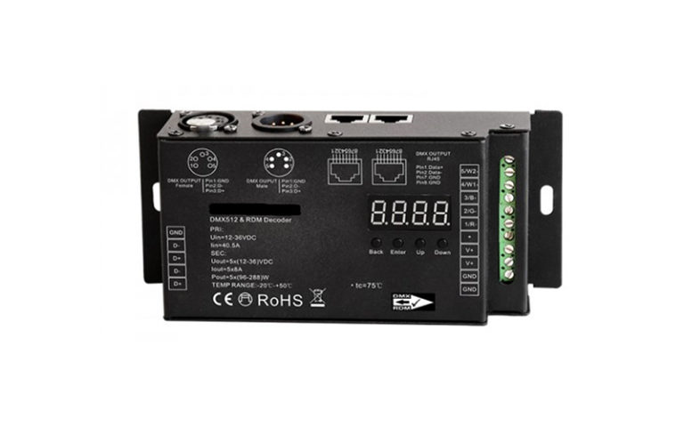 RDM DMX Decoder – LLI ARCHITECTURAL LIGHTING